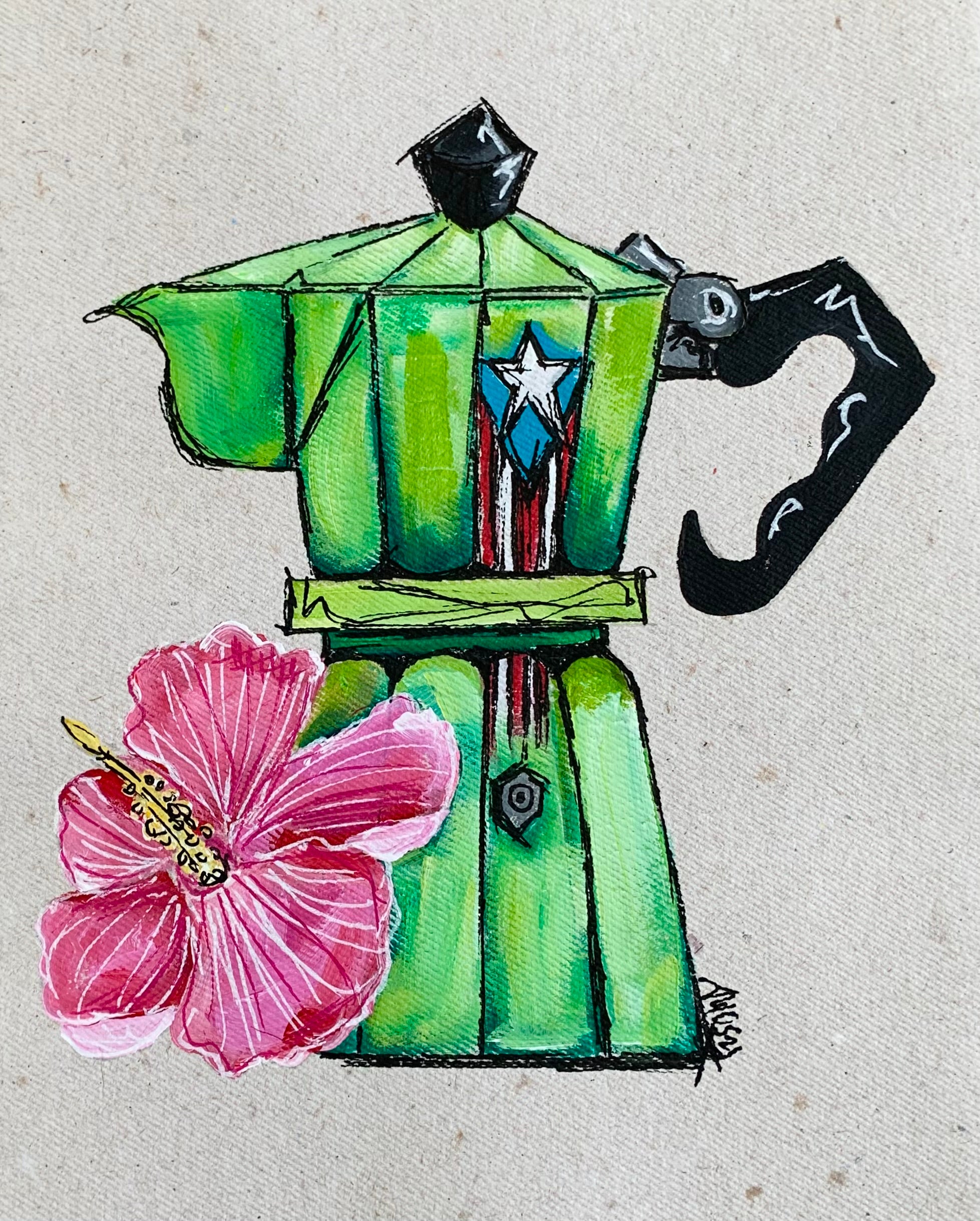 Greca Verde Maga (Prints) – vickydoingart
